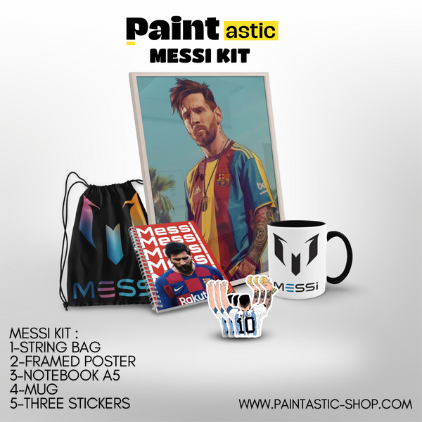 Messi gift set – Paintastic-shop