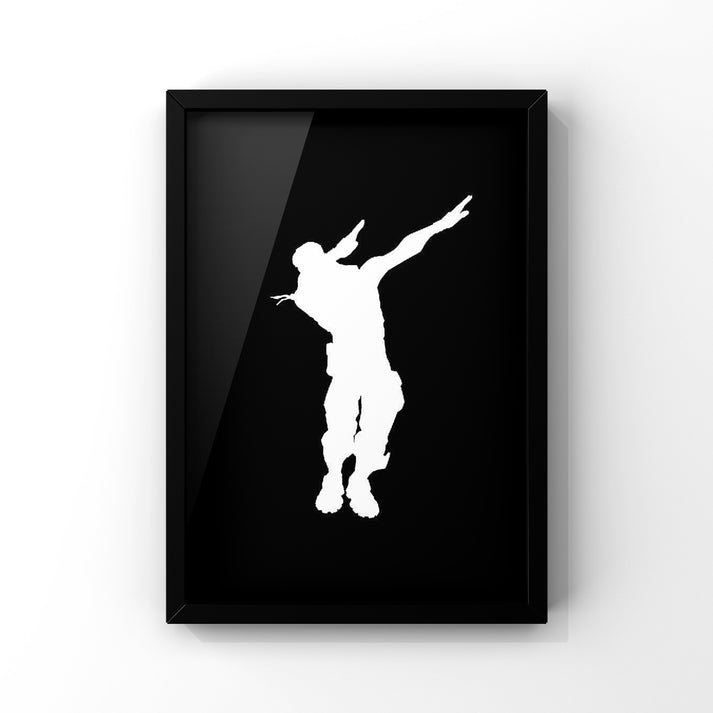 Fortnight winner celebration framed Poster – Paintastic-shop